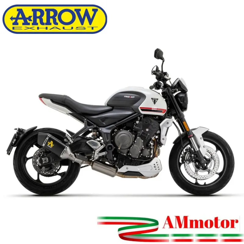 Arrow Triumph Trident 660 Scarico Completo Moto Terminale Veloce ...